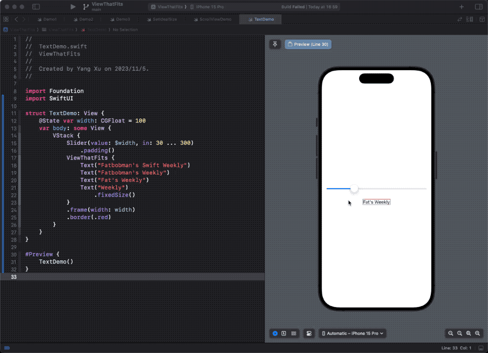 Avoid Text Truncation in SwiftUI